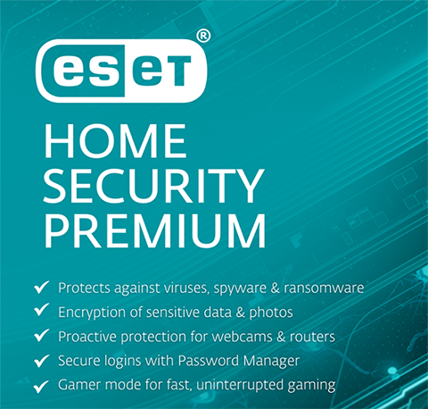 ESET Home Security Premium 2026 - 3 Device / 1 Year - Download - Newegg.com